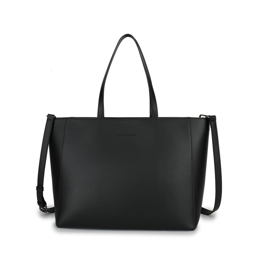 Women’s leather bags - Shoulder bag Leather (Black) – Carlheim